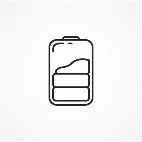 Premium Vector Battery Line Icon Battery Line Icon