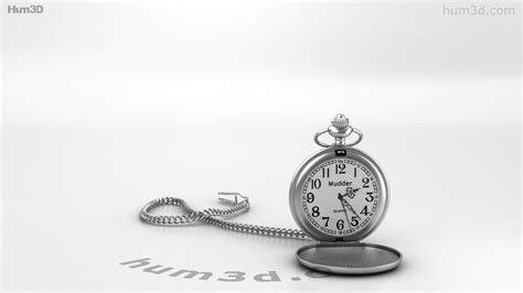 360 View Of Pocket Watch 3d Model 3dmodels Store