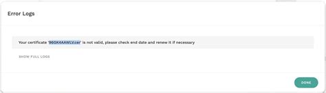 Ios Build Error Certification Issue Get Help Adalo