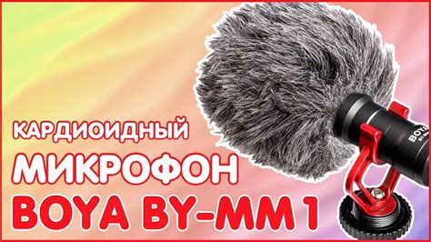 BOYA BY-MM1 | КАРДИОИДНЫЙ МИКРОФОН ДЛЯ КАМЕР / ПК / СМАРТФОНОВ - YouTube