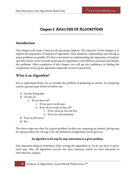 Introductionto Analysis Of Algorithms