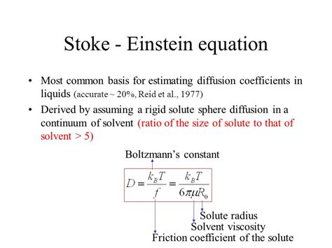 高等輸送二 — 質傳 Lecture 4 Diffusion Coefficient