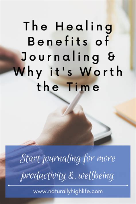The Healing Benefits Of Journaling And Why Its Worth The Time