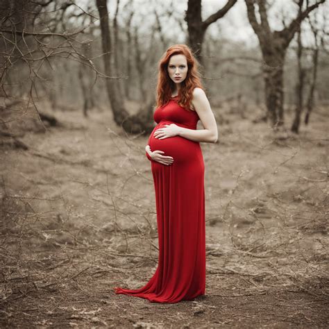 Red Pregnant Outside2 By Theoldboldguy1 On Deviantart