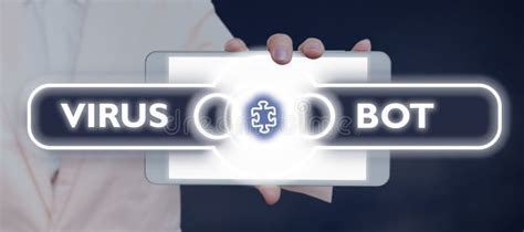 Text Sign Showing Virus Bot Word For Malicious Self Propagating Malware Designed To Infect A