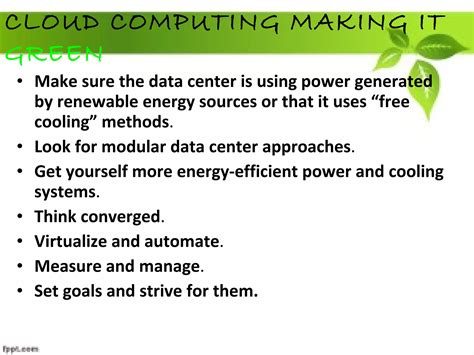 Green Computing Ameera Ppt