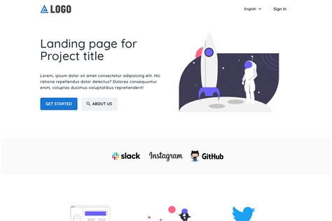 Landing Template