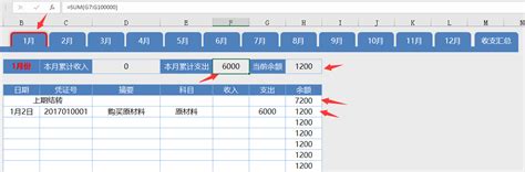 超简易excel收支记账系统，全年收支全函数统计，简单快手不劳神 正数办公