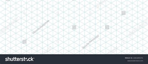 Blue Isometric Grid Graph Paper Background Stock Vector Royalty Free 2263245371 Shutterstock