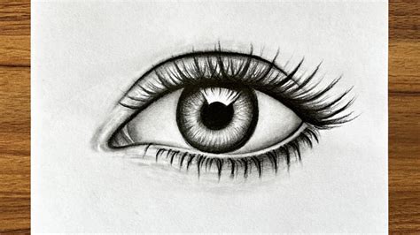 Easy To Draw Realistic Eyes Pencil Drawing Realistic Eye