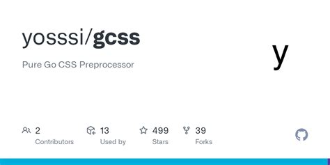 Github Yosssigcss Pure Go Css Preprocessor