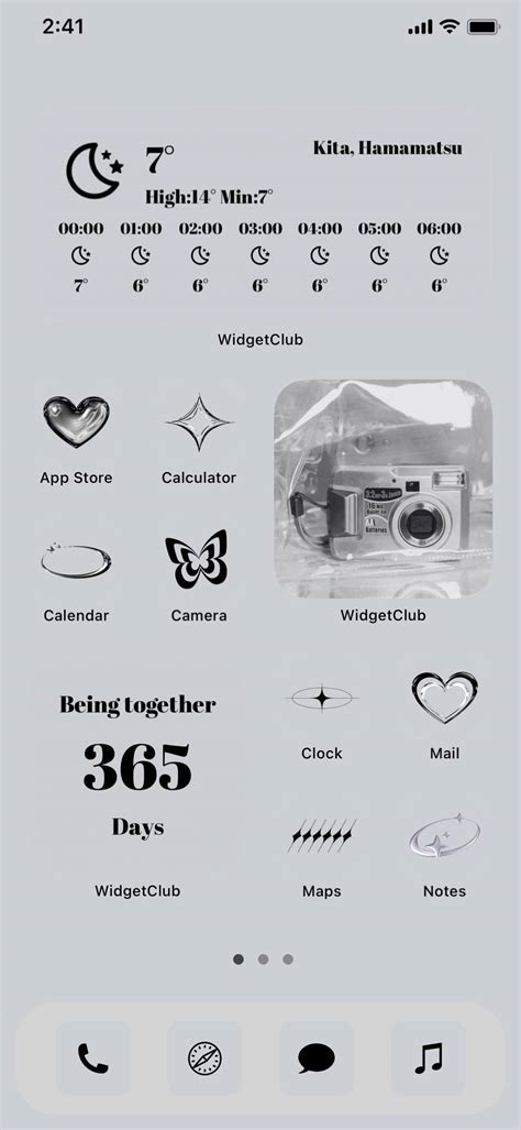 Aesthetic Gray × Black Home Screen Idea Gfpbxrm6jsee6gexnlte By Mint