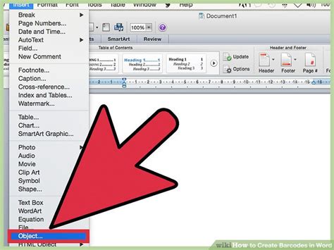 how to create barcodes in word 10 steps with pictures wikihow