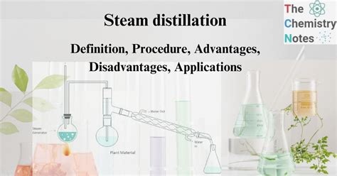 Steam Distillation Advantages Disadvantages Applications