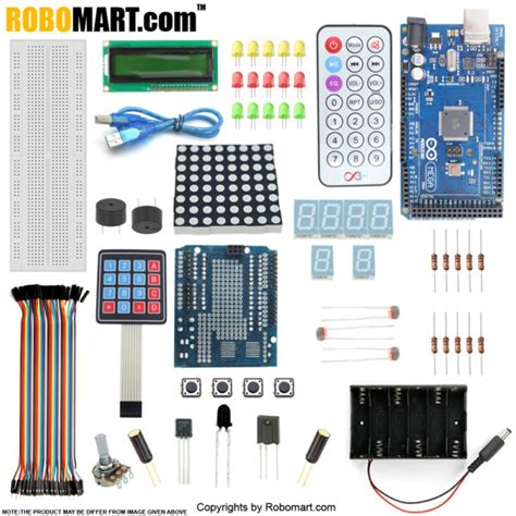 Buy Arduino Mega 2560 R3 Keypad Kit With Basic Projects Online At Best