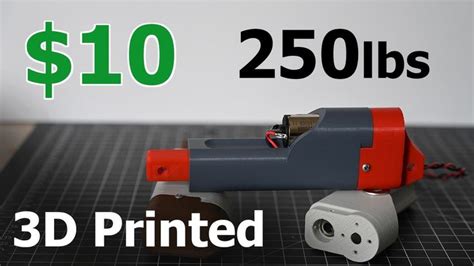 3d Printed Linear Actuator Surprisingly Strong Linear Actuator