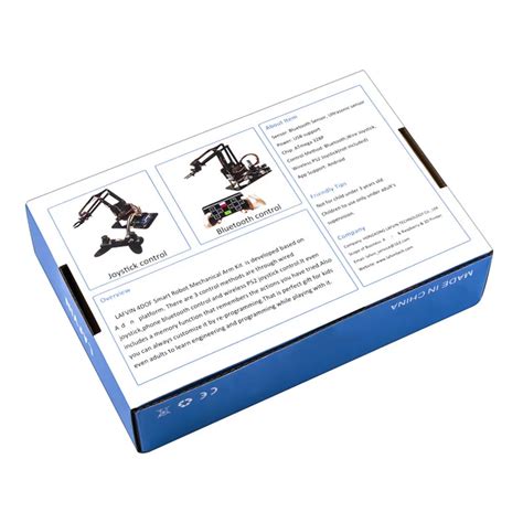 Kit Bras Robot Arduino Lafvin Avec Module Manette And Bluetooth Electronique Nozzler