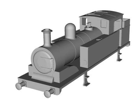 🛤️ Metropolitan Railway E Class 0 4 4t Loco 1100 Scale・ 3d File For 3d