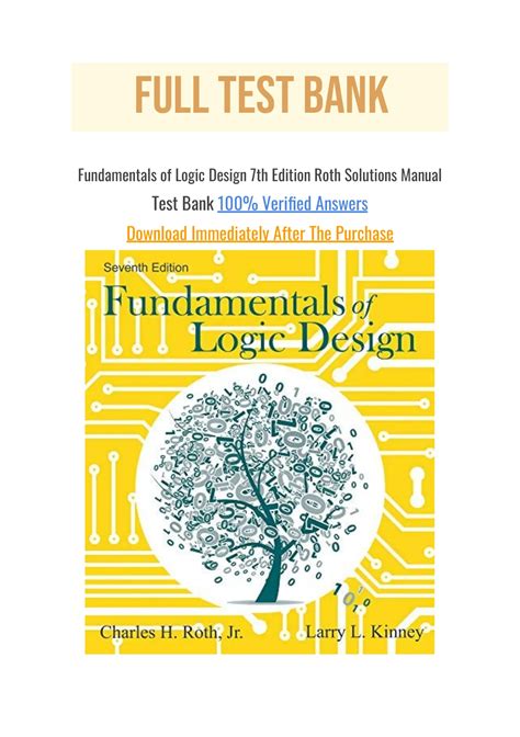 Fundamentals Of Logic Design 7th Edition Roth Solutions Manual