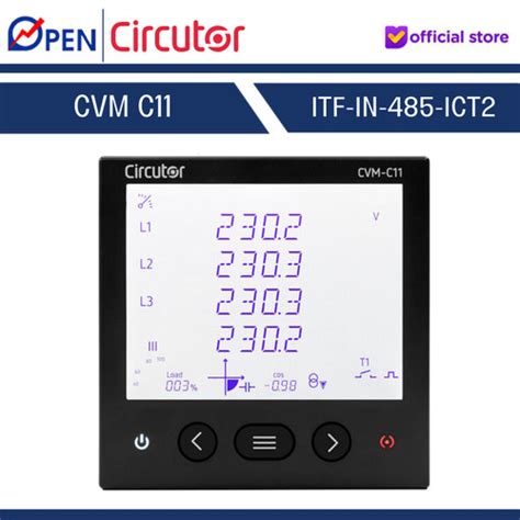 Jual Cvm C11 Power Analyzer Circutor Jakarta Pusat Puma Elektrik Niaga Tokopedia