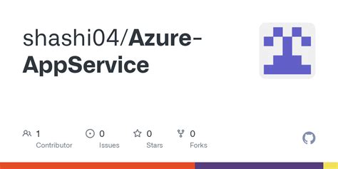 Github Shashi04azure Appservice