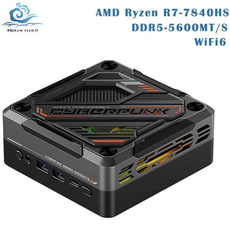 Helorpc Gaming Mini Pc Amd Ryzen R Hs Radeon M Graphics Ddr M Nvme Support Win