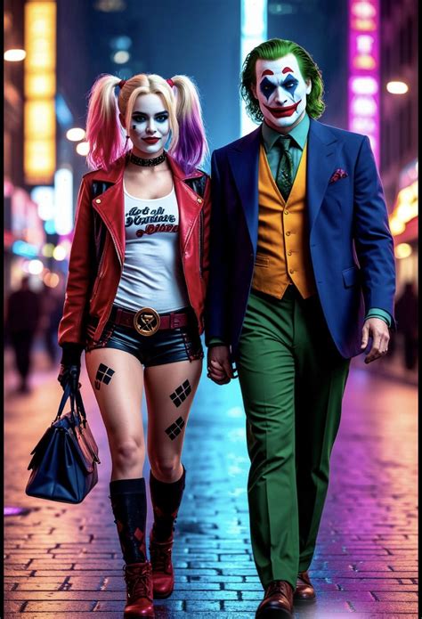 Harley Quinn Cosplay Joker And Harley Quinn Costume Couple Halloween