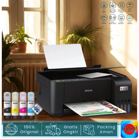 Jual Epson L3210 Printer Multifungsi Tinta Original 003 Garansi Resmi