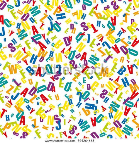 Abstract Alphabet Stock Vector Royalty Free 594264668 Shutterstock