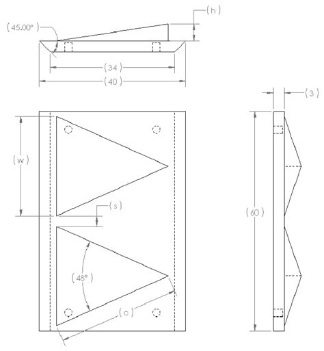Generic Dimensions Of The Micro Ramp Array Configuration Download Scientific Diagram