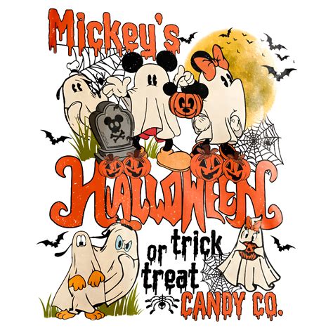 Mickeys Halloween Trick Or Treat Candy Co Png Inspire Uplift