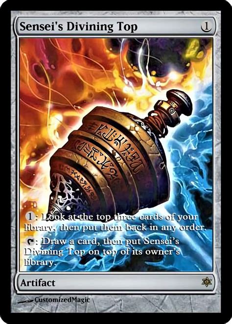 Senseis Divining Top Magic The Gathering Proxy Cards