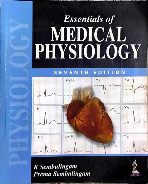 Second Hand Essential Of Medical Physiology K Sembulingam 7th