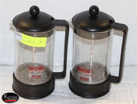 Two Glass French Presses