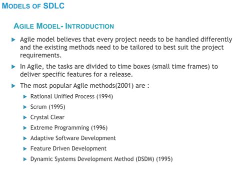 Sdlc Models And Their Implementation Ppt