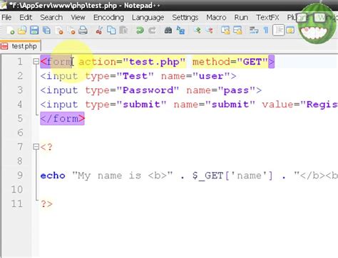 Php Tutorial 18 Making Get Post Html Form Arabic Youtube