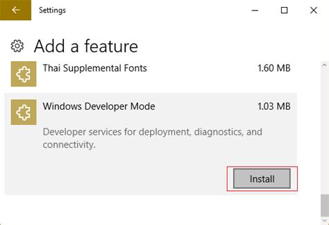fix developer mode package failed to install error code 0x80004005