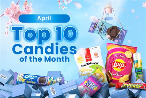 Top 10 Candies Of The Month April Candy Funhouse Candy Funhouse Us