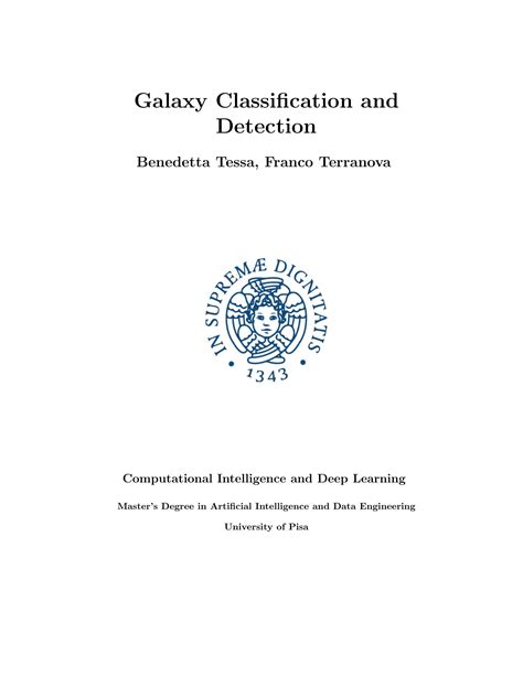 Galaxy Classification Pdf DocDroid