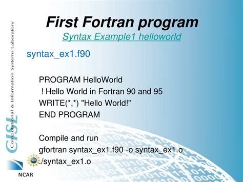 Ppt Introduction To Fortran 90 Powerpoint Presentation Free Download