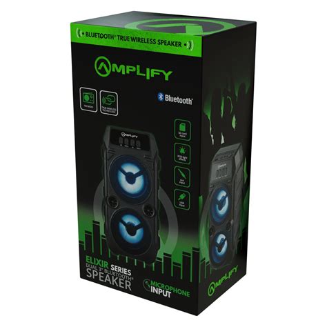 Amplify Elixir Series Dual 3 Bluetooth Speaker Am 3900 3