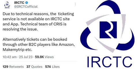 Irctc Ticket Logo