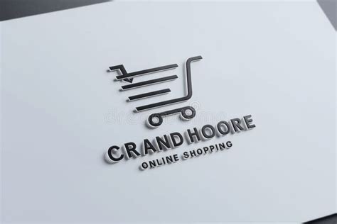 Online Shop Logo Online Store Logo Shopping Cart Logo Stock Illustration Illustration Of