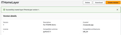 Day4 逐步配好 Aws Lambda Layer It 邦幫忙一起幫忙解決難題，拯救 It 人的一天