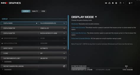Best Graphics Settings For The Mw3 Beta