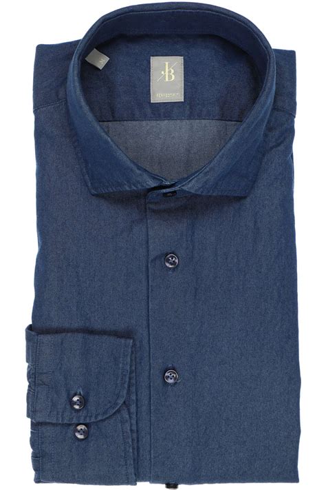 Jacques Britt Perfect Fit shirt marine, One Colour | Businesshemden.com