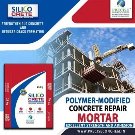 Silico Crete Repair Mortar 25 Kg At ₹ 418bag क्रैक रिपेयर मोर्टार In Mumbai Id 2853410259633