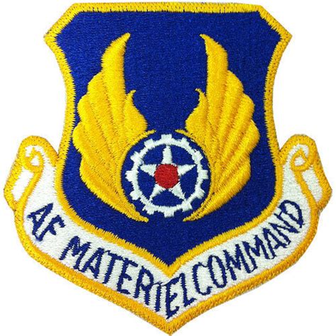 Usaf Air Force Materiel Command Afmc Full Color Patch Vanguard Industries