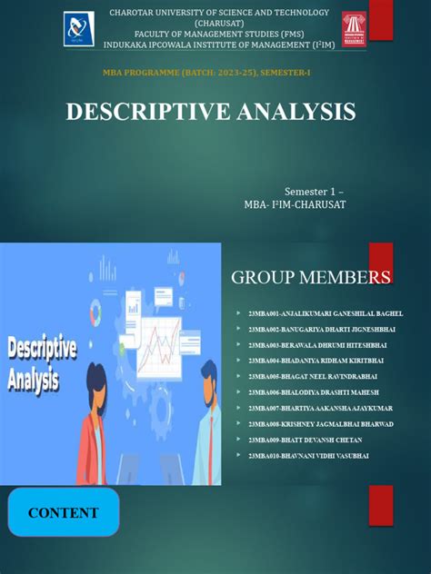 Descriptive Analysis Pdf