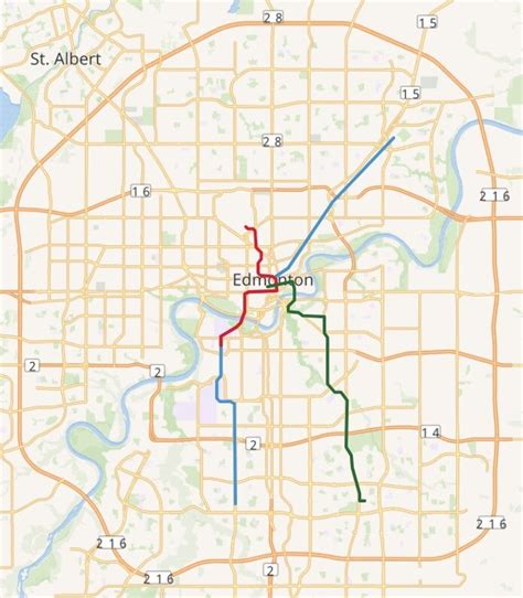 Edmonton Lrt Trains And Railroads